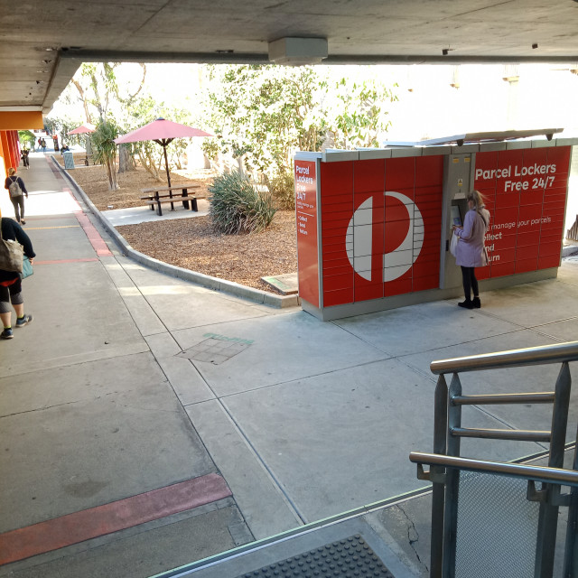 Australia Post Parcel Lockers 24 7 At LaTrobe Melbourne Bundoora